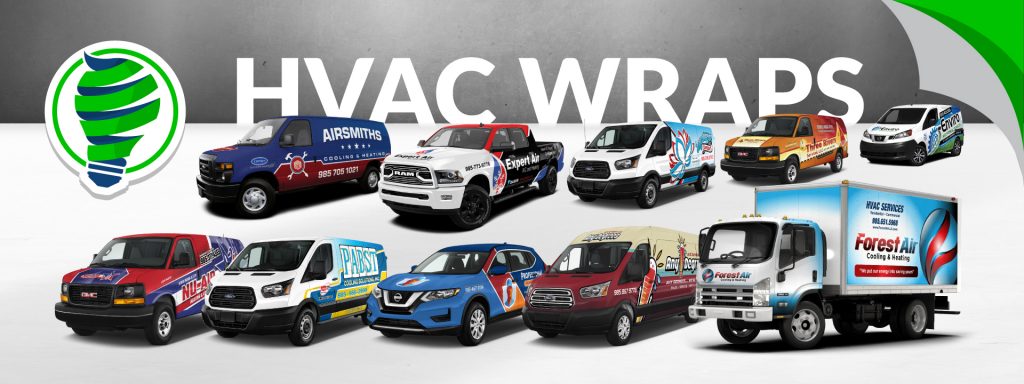 5 Branding Tips and Ideas for Using HVAC Truck Wraps