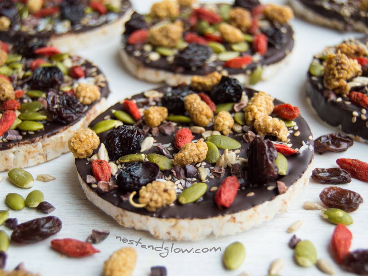 6 Easy Recipes for Chocolate Rice Cakes
